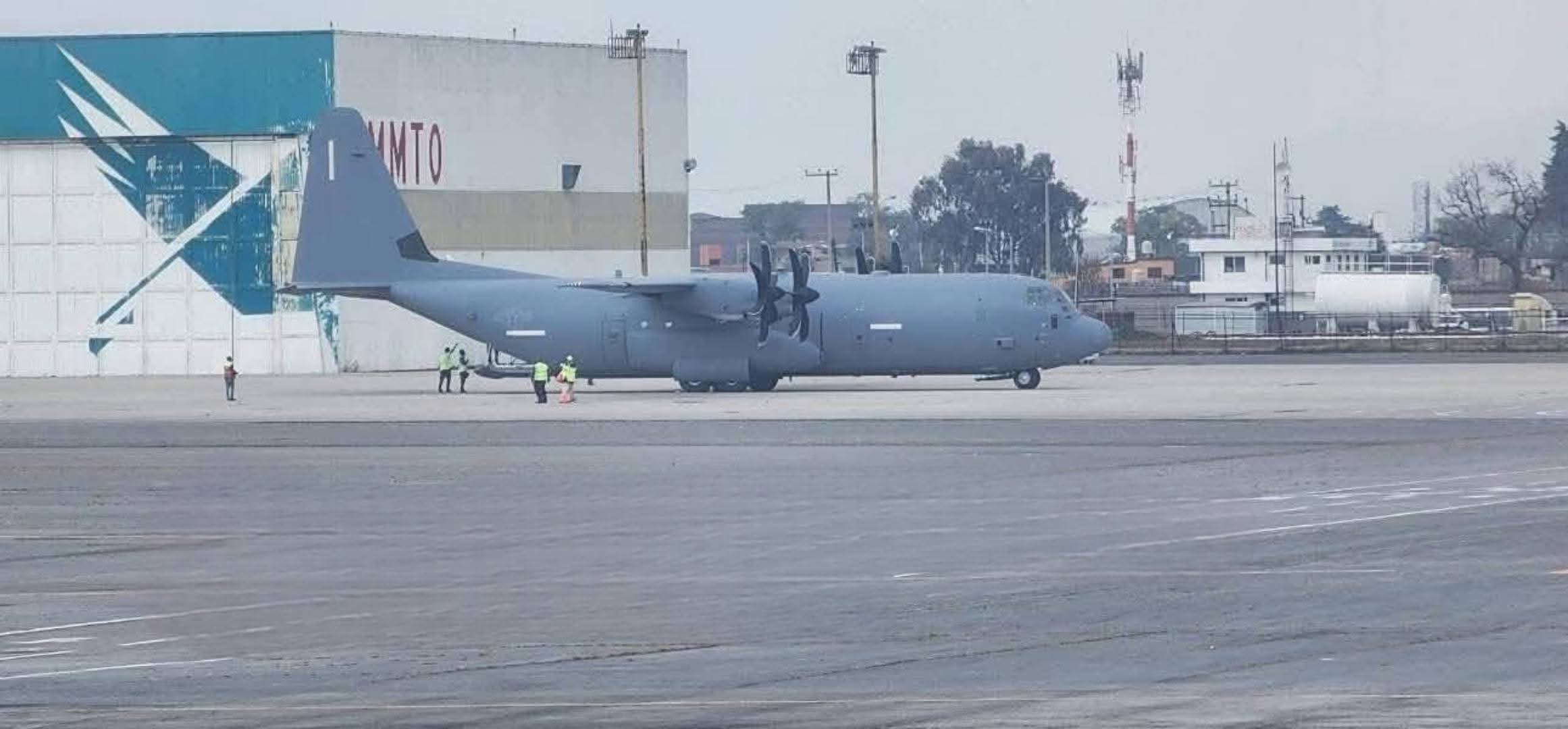 Avión militar de EU aterriza en Toluca: el C-130J Super Hercules - El ...